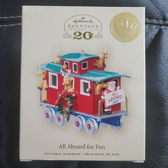 Hallmark | Holiday | Hallmark Keepsake Christmas Ornament All Aboard ...